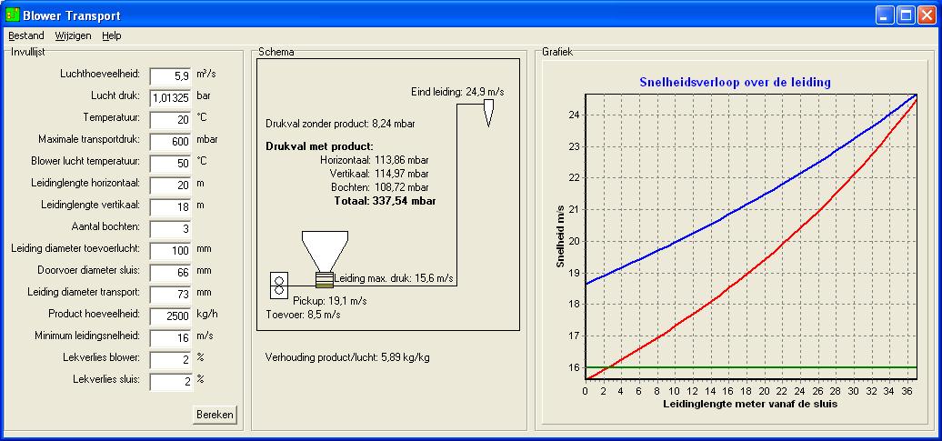 Blower Calculation Program